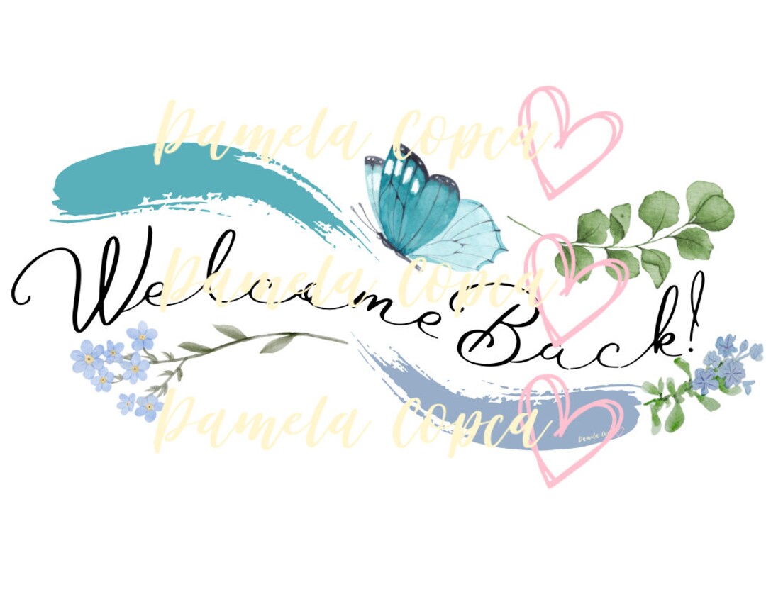Welcome Back Poster 8x11" - Etsy