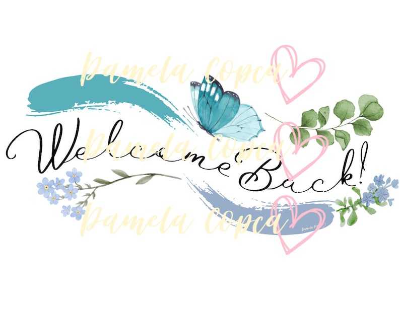 Welcome Back Poster 8x11" - Etsy