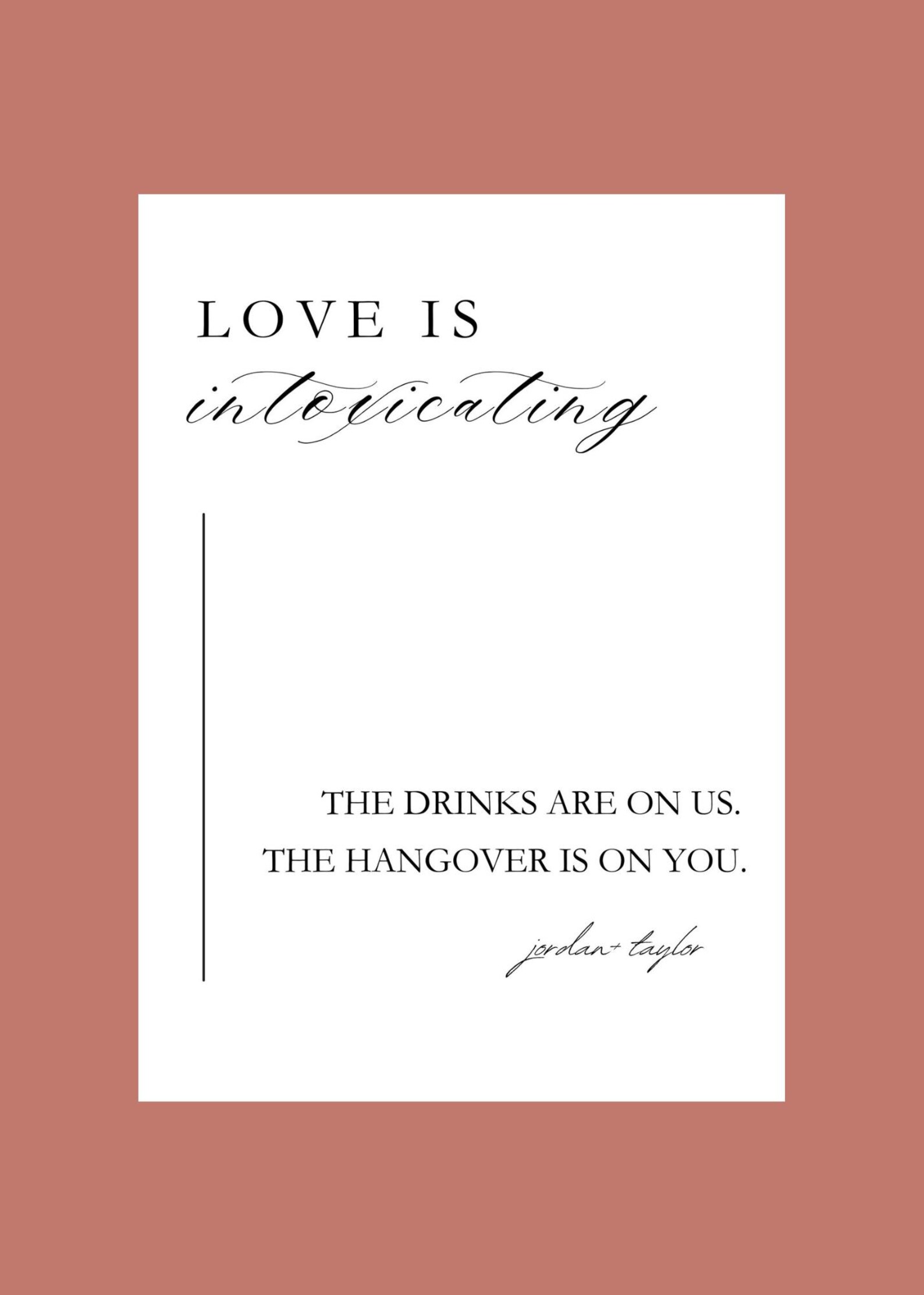 Love is Intoxicating Sign, Editable Love is Intoxicating, Love is ...