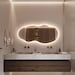 LED Mirror for Bathroom - Wall LED Bedroom Mirror - Decor Illuminated ...