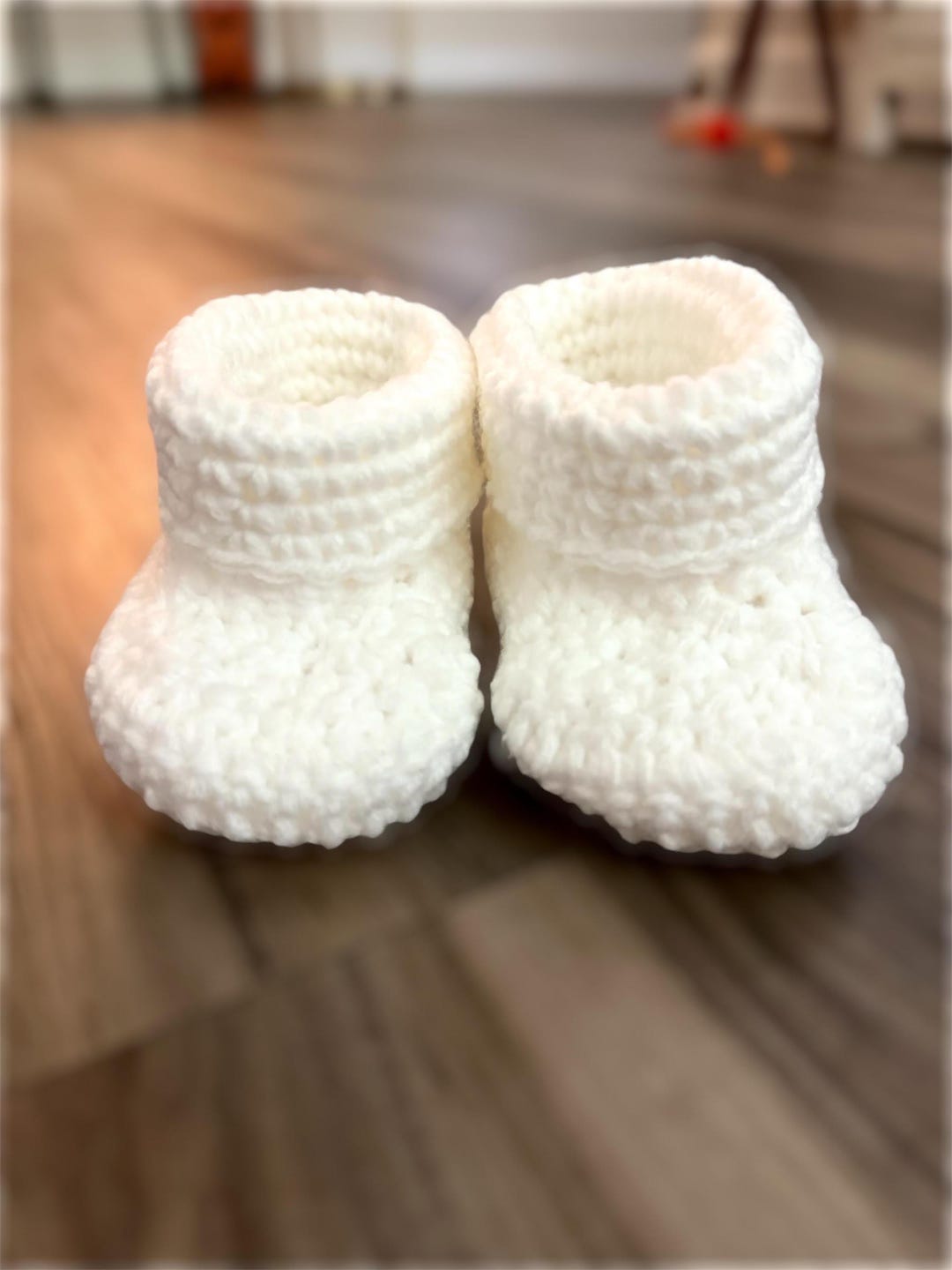 ADORABLE CUSTOM Crochet Baby Booties! Perfectly Crafted for Your Little ...