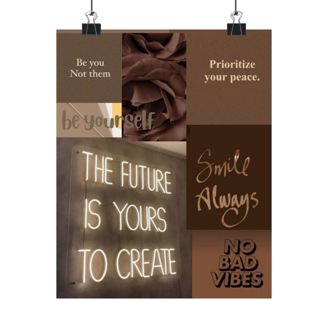 Inspirational Matte Vertical Posters - Motivational Wall Art for ...