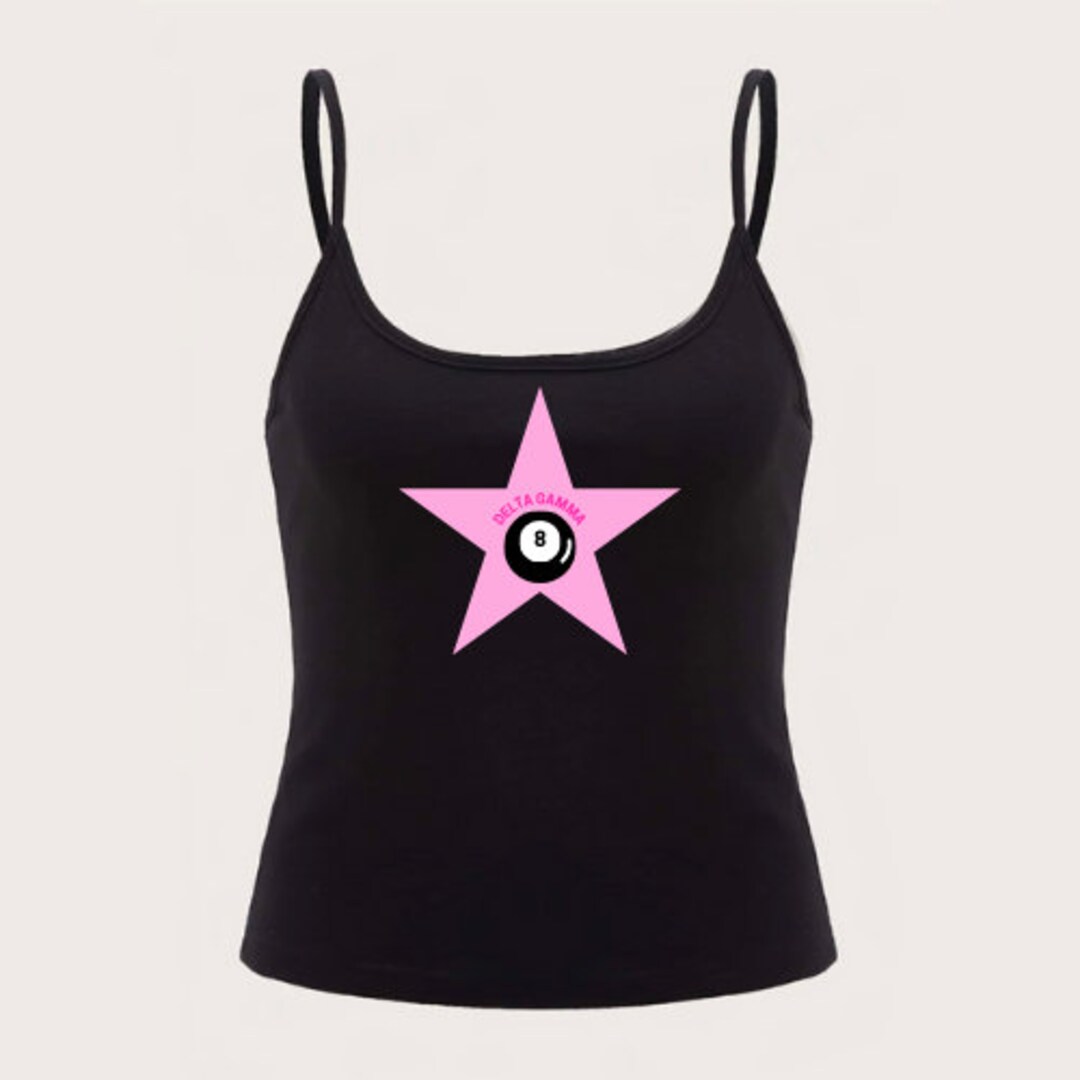 Custom Sorority Star 8 Ball Cami - Etsy