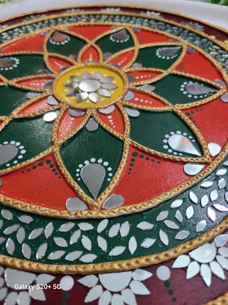 Lippan Art, Mud and Mirror Art, Wall Decor, Handmade Artwork - Etsy