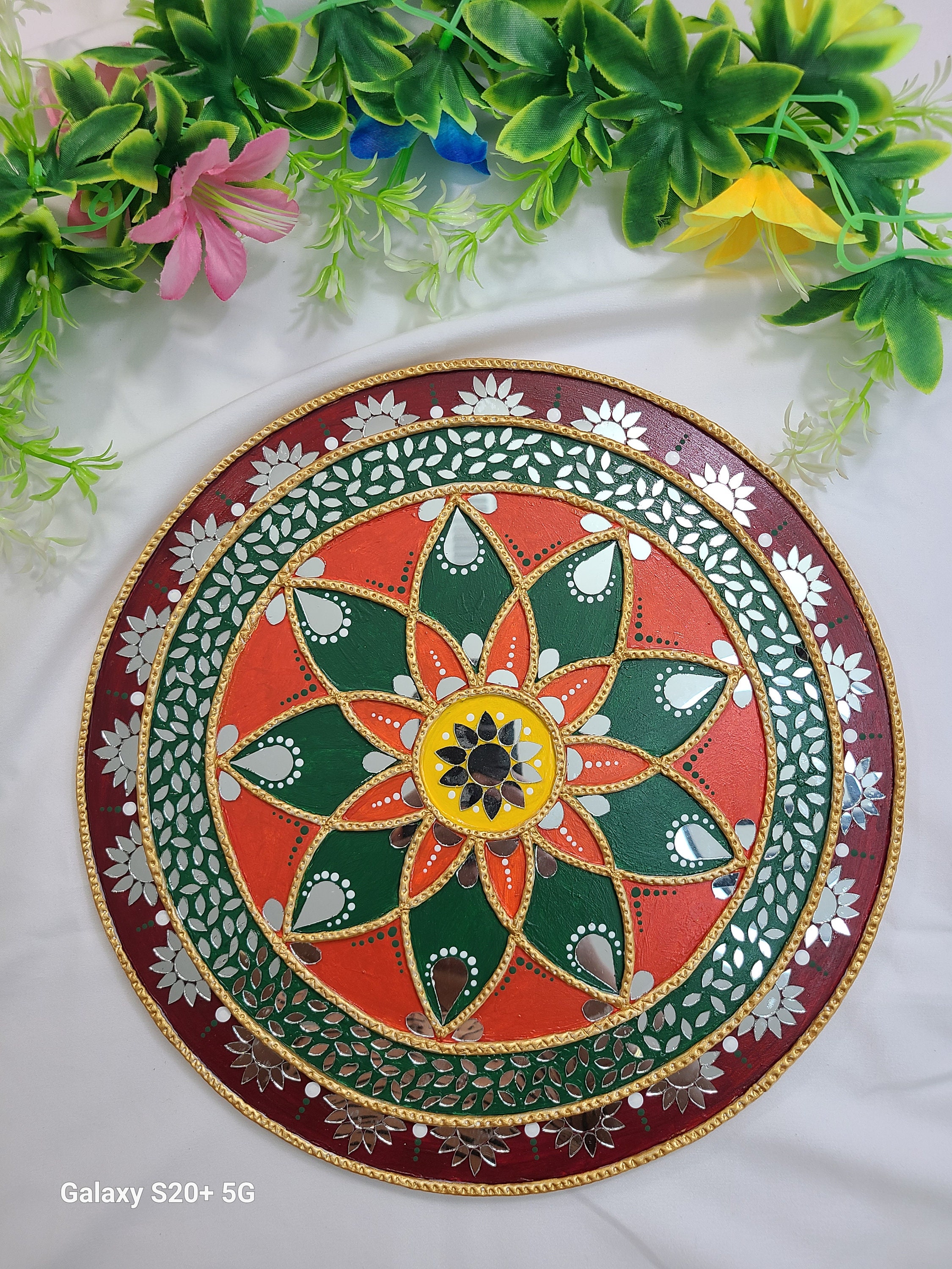 Lippan Art, Mud and Mirror Art, Wall Decor, Handmade Artwork - Etsy