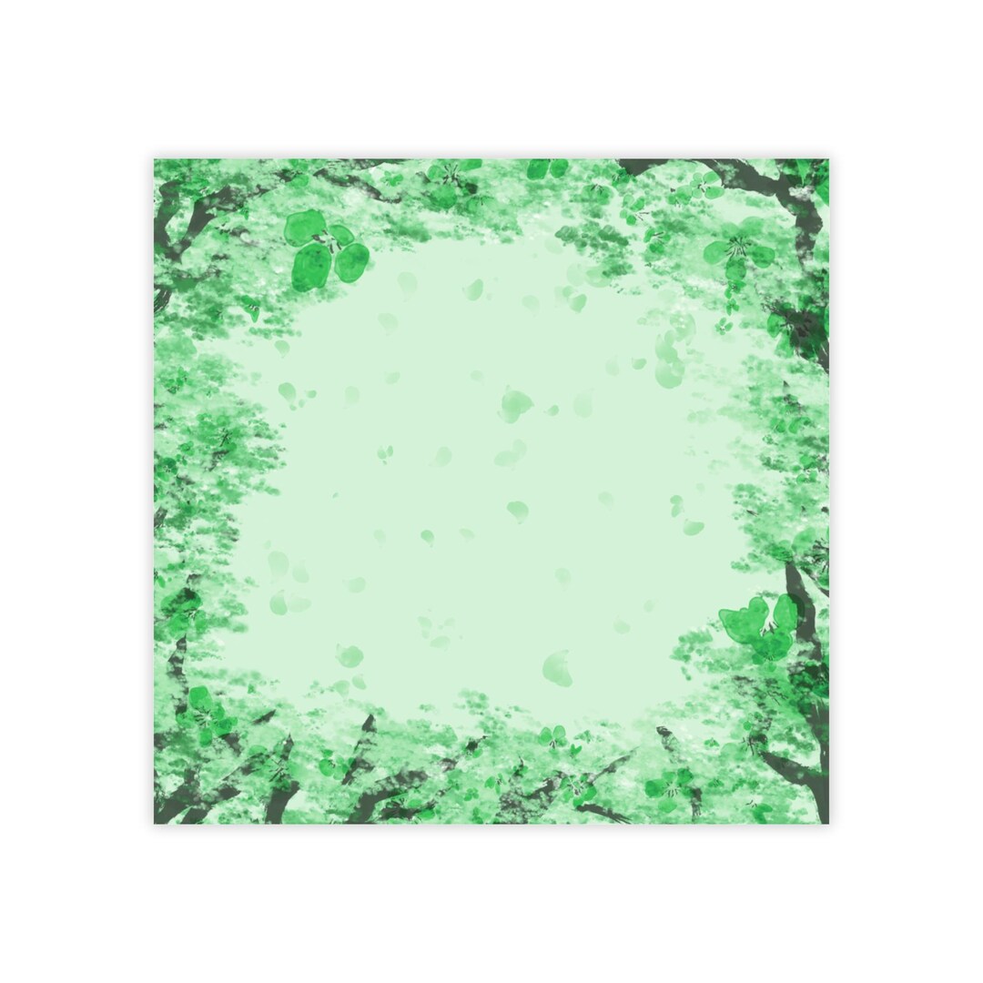 Girly Green Post-it® Notes, Stylish Sticky Note Pad, Planner ...