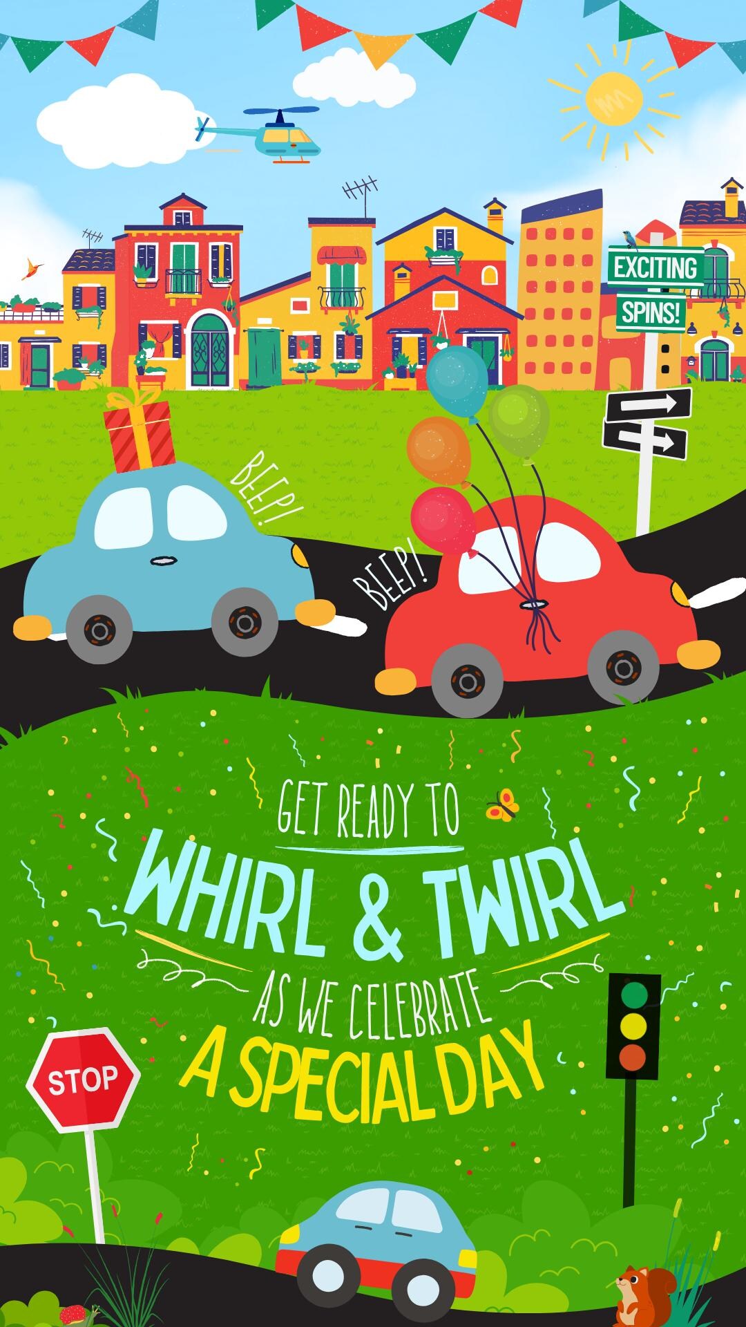 Cartoon Car-themed Birthday Invitation Video – Digital MP4 Download - Etsy