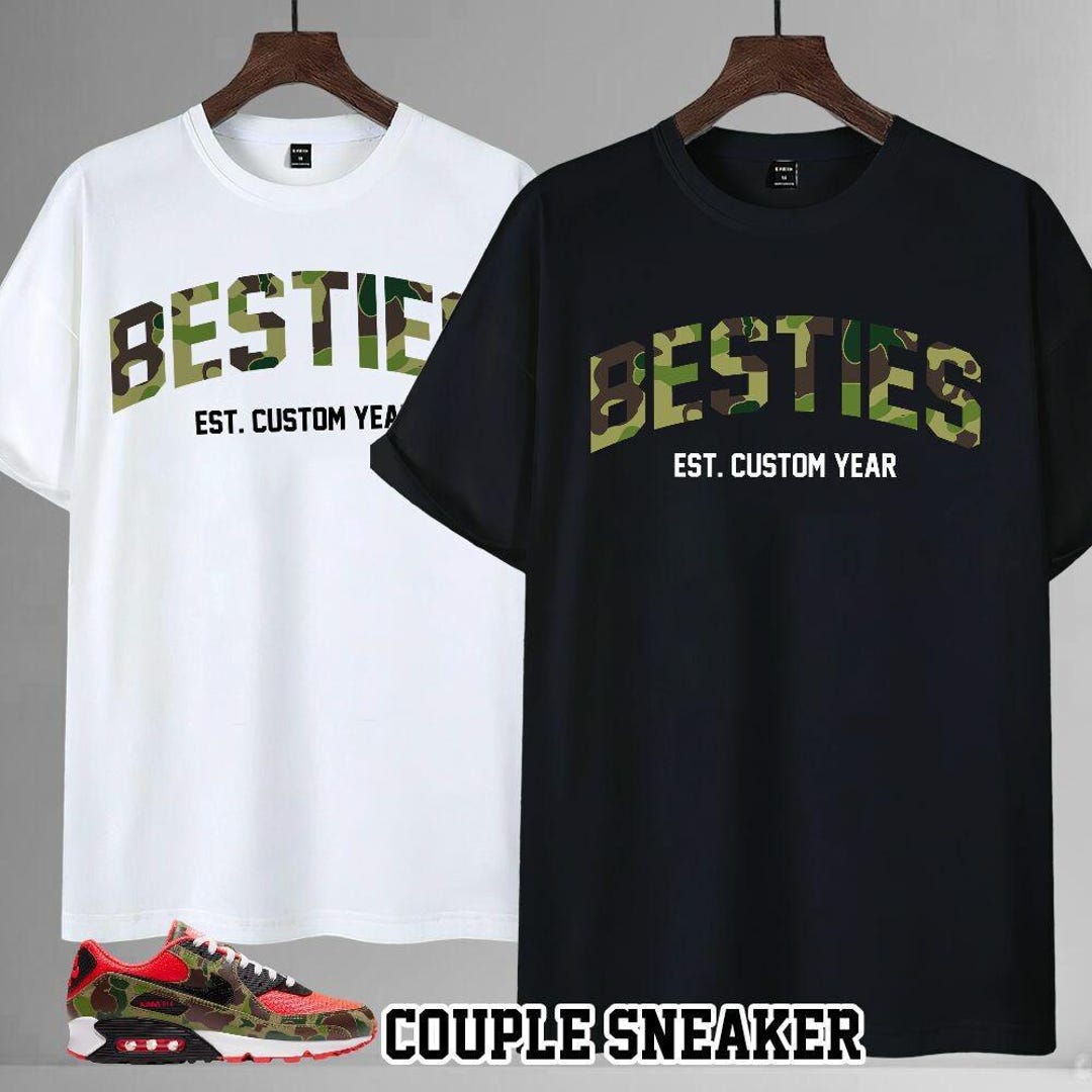 AM 90 Duck Camo ,besties Custom Couple, Unisex T-shirt, Sweatshirt ...