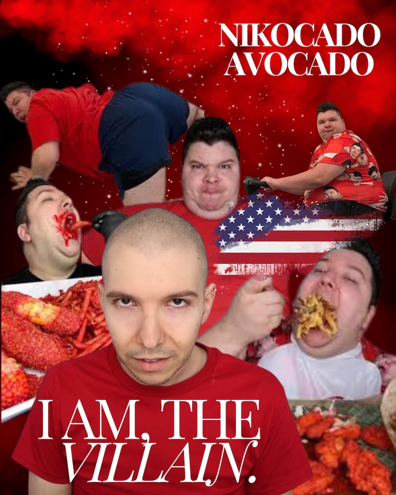 Nikocado Avocado Digital File for Printing | Nikocadoavocado | Fan ...