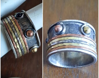 90s Spinner Ring - Etsy