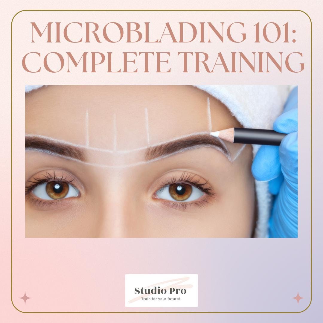 Microblading 101 Esthetician Training / Complete Training Bundle / Includes Online Course ...