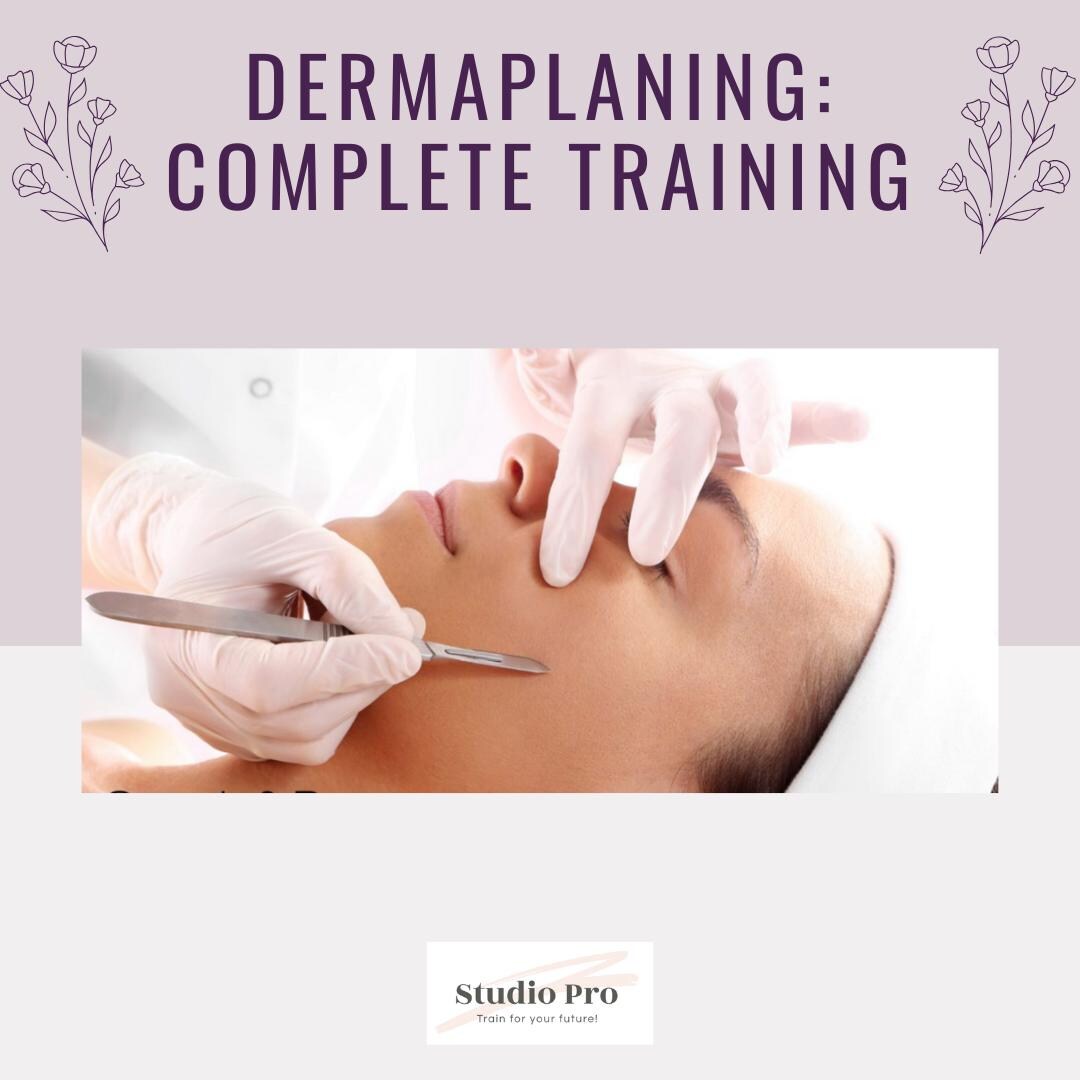 Dermaplaning Complete Esthetician Training Bundle / Includes Online Course & Certification ...