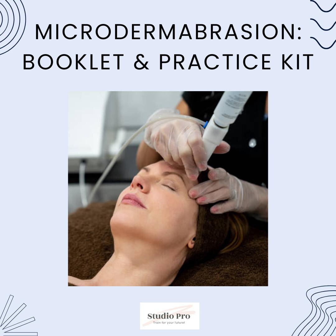 Microdermabrasion Esthetician Training / Training PDF Booklet + Practice Kit - Etsy