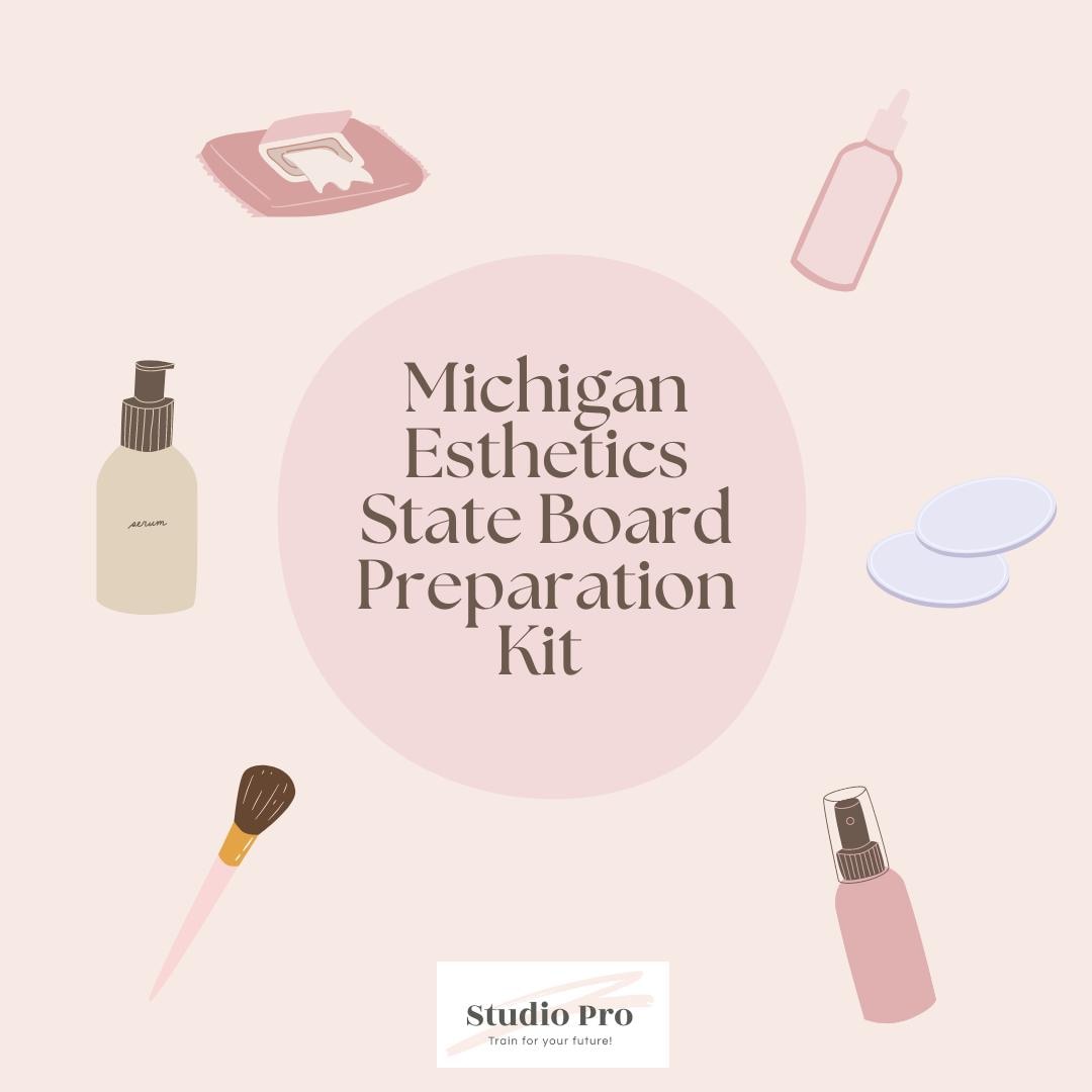 Michigan Esthetics State Board Preparation Kit / Prep for Passing State Boards - Etsy