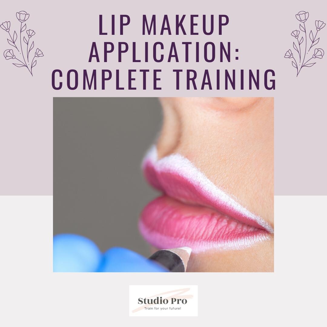 Lip Makeup Application Complete Esthetician Training Bundle / Includes ...