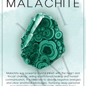 Malachite Crystal Digital Wall Art - Etsy