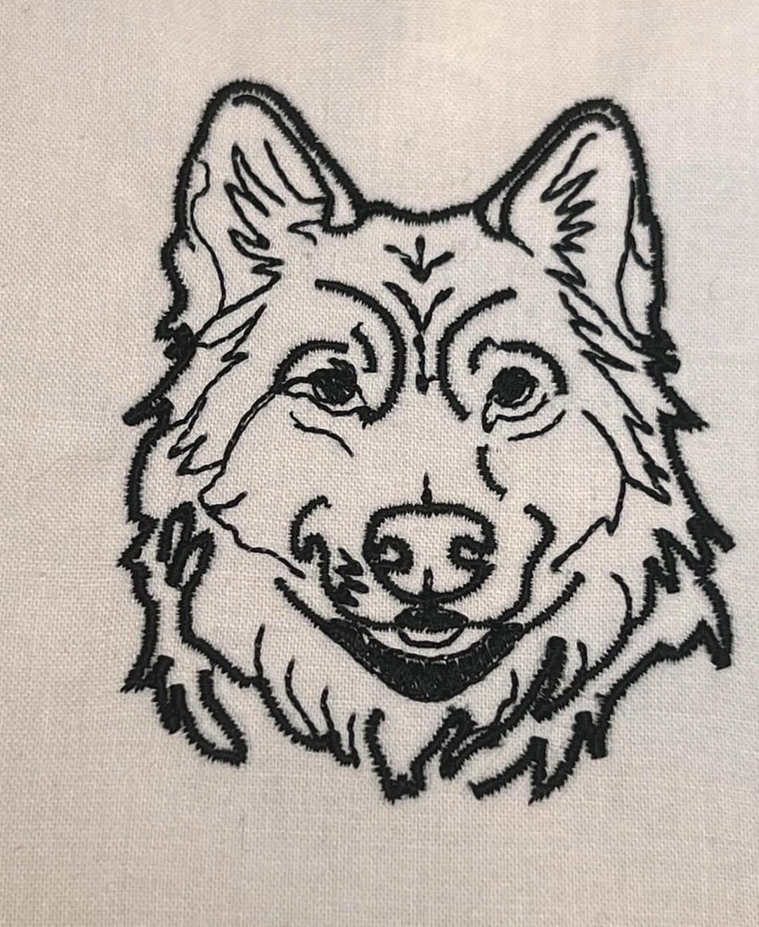 Husky 4x4 Embroidery Design - Etsy