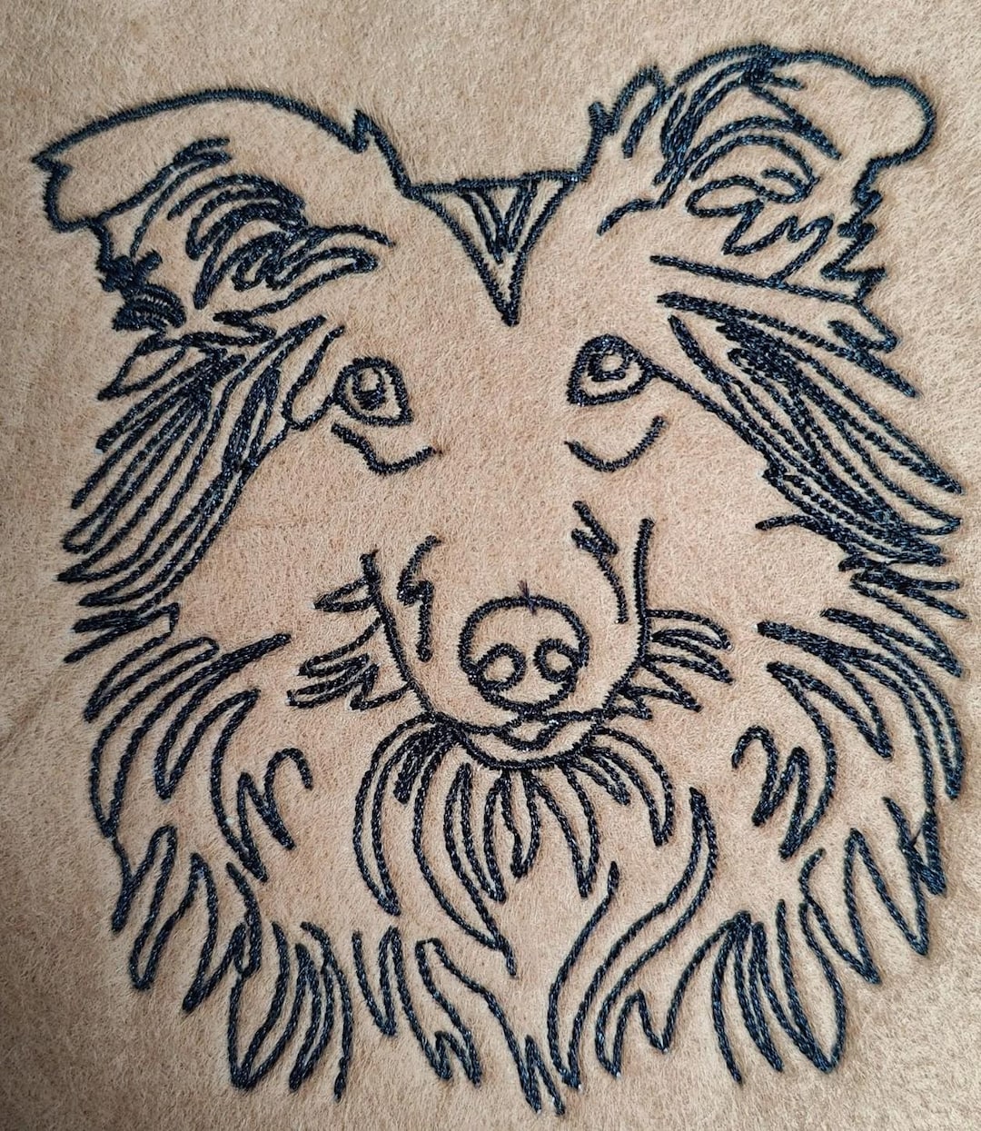 Sheltie 4x4 Embroidery Design. - Etsy