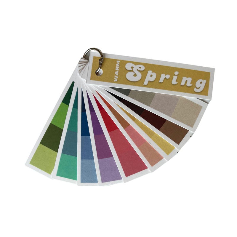 Warm Spring Palette - Etsy