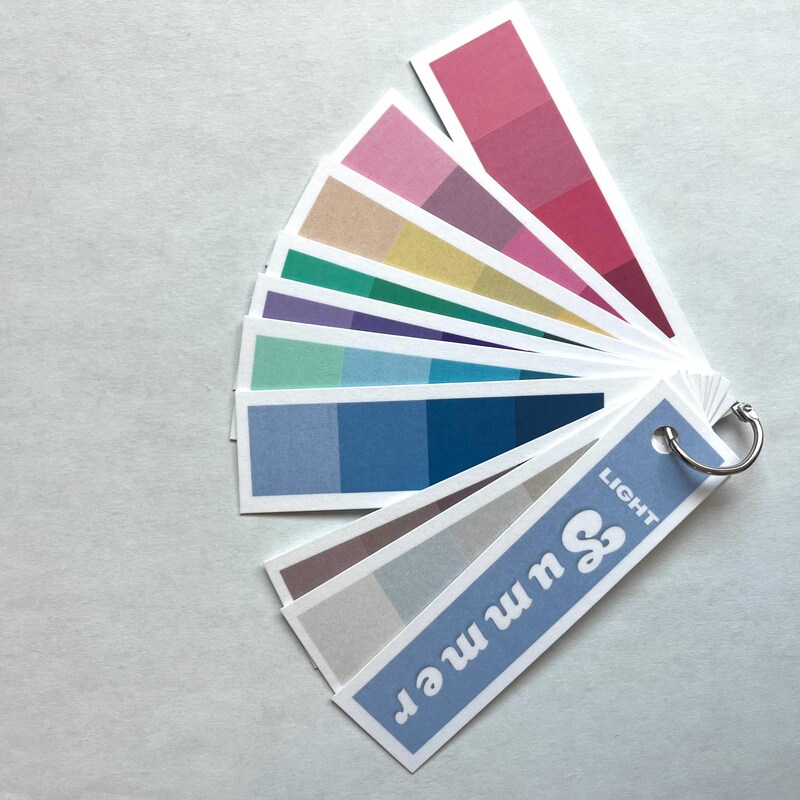 Soft Summer Color Swatches - Etsy