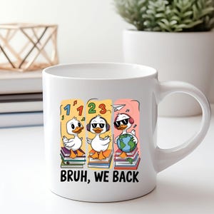 Bruh We Back PNG, Silly Goose Back to School Png, Back to School PNG ...