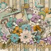 The Measure of Time Digital Scrapbooking Paper Pack 17 Great Papers 12 ...