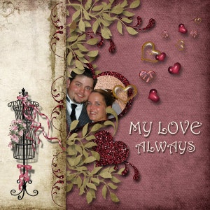 Digital Scrapbooking Kit - Impressions - My Love - Scrapbooking Kit ...