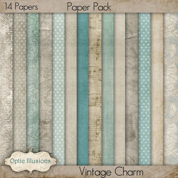 Digital Scrapbook Paper - Etsy