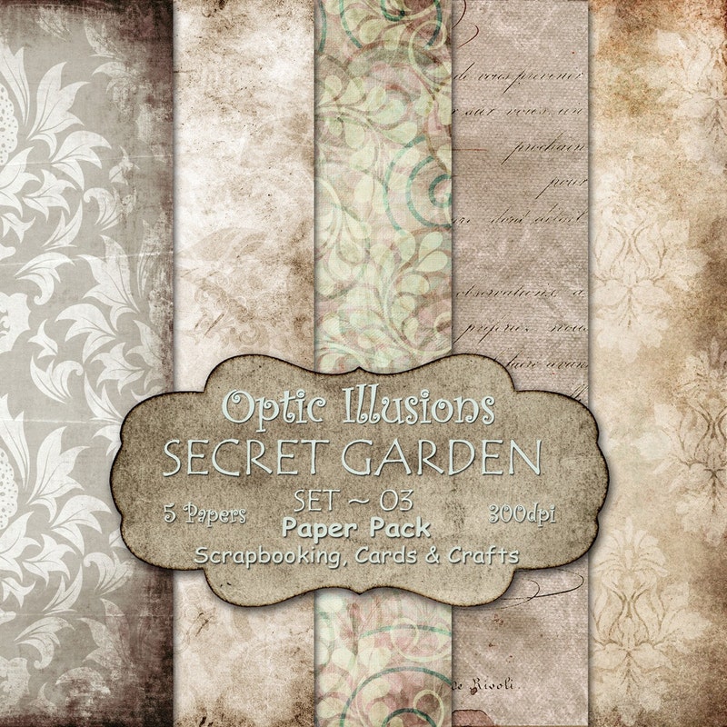 Scrapbook Paper Digital - Etsy