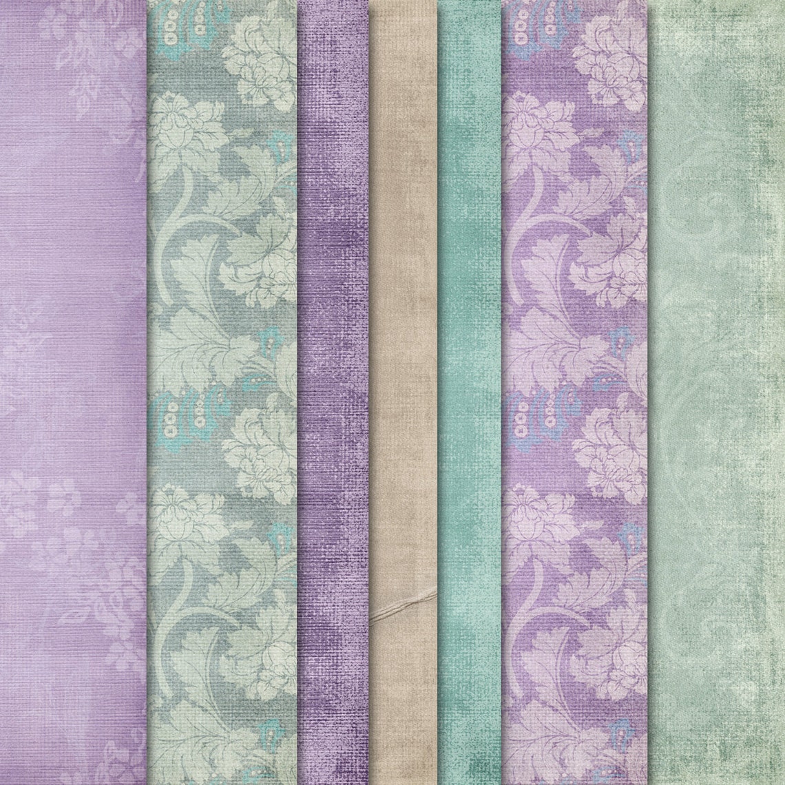 The Measure of Time Add-on Mini Digital Scrapbooking Kit | Etsy