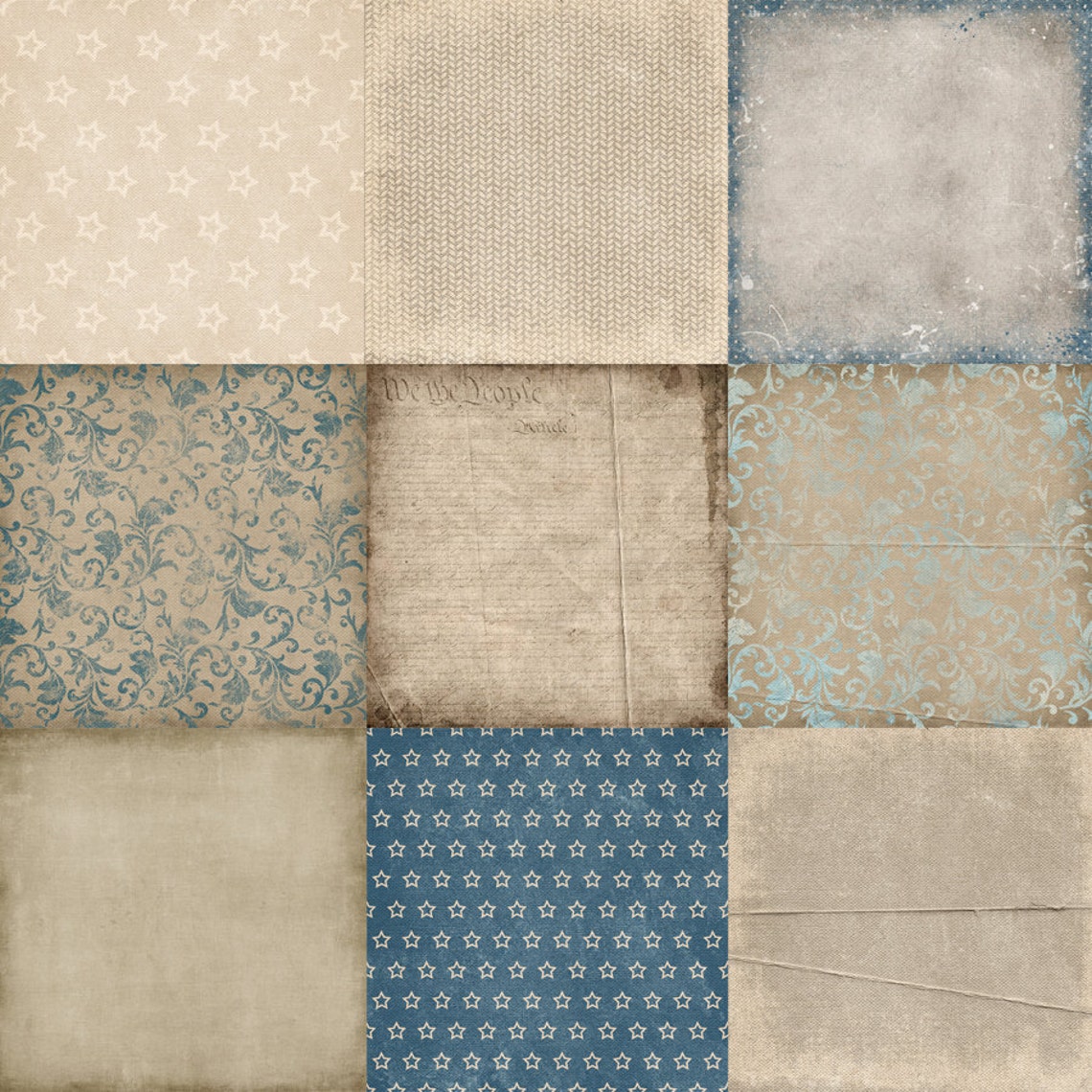 Forever Free Digital Scrapbooking Paper 31 Digital Papers - Etsy