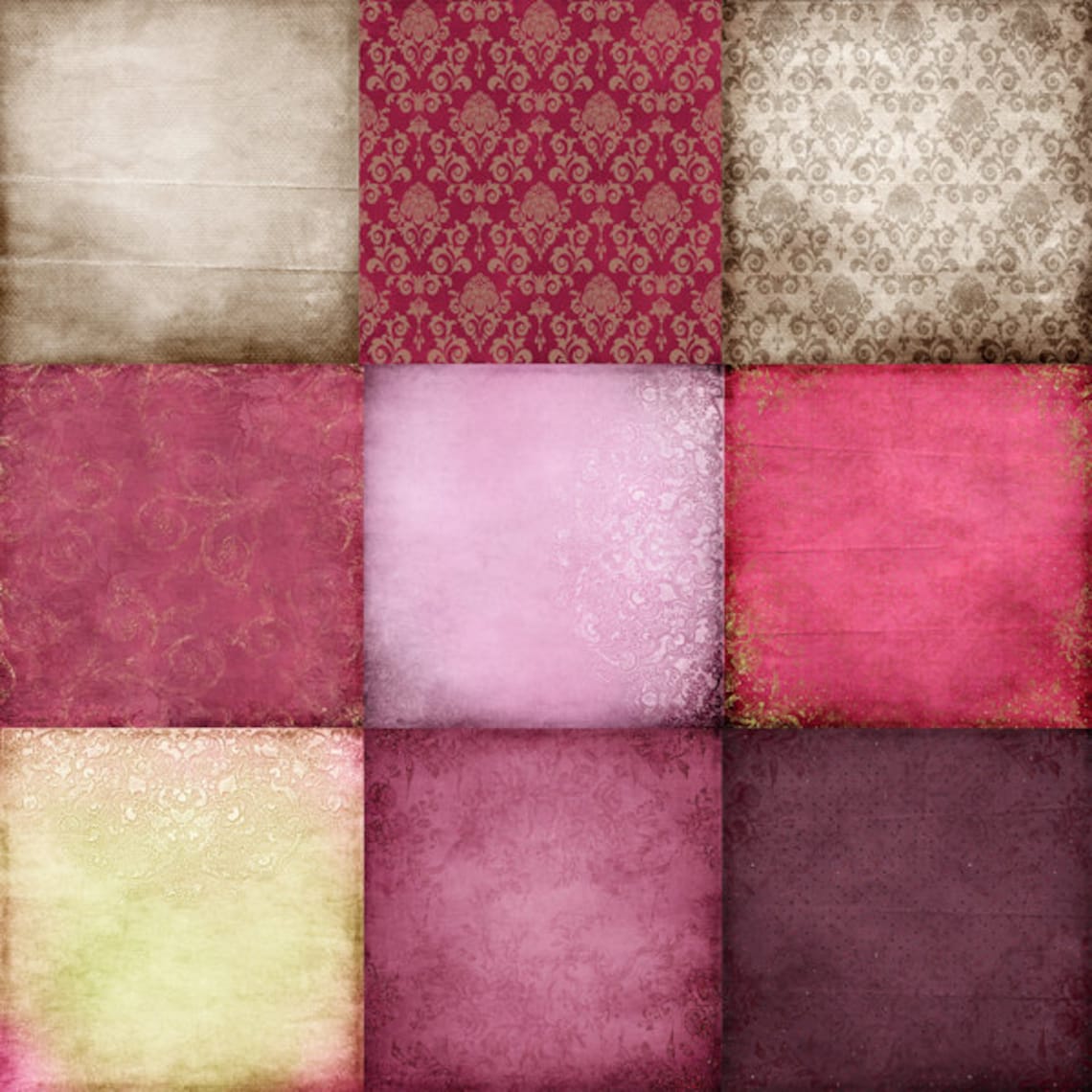 Timeless Love Digital Paper Digital Scrapbooking Papers | Etsy