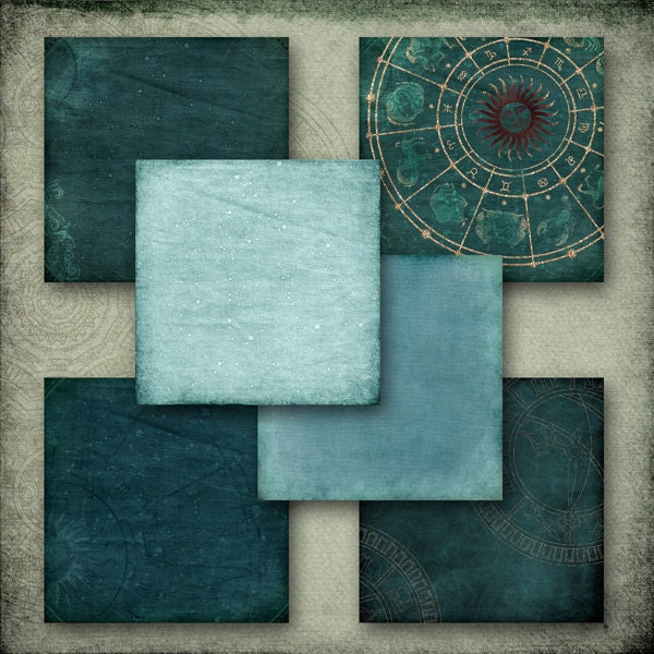 Starry Starry Night Digital Scrapbooking Paper 16 Papers - Etsy