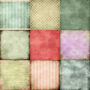 PAPER ROSES - Digital Scrapbooking Kit - 18 Beautiful Papers - 60 ...