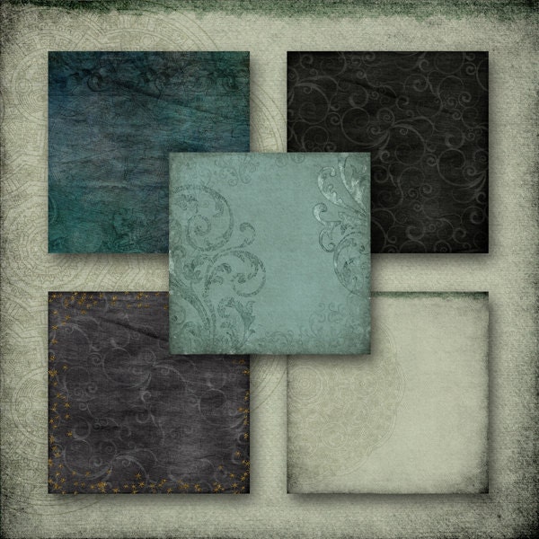 Starry Starry Night Digital Scrapbooking Paper 16 Papers - Etsy