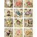 Secret Garden - Set 07 - Digital Scrapbooking Papers - Paper Pack - 12 ...