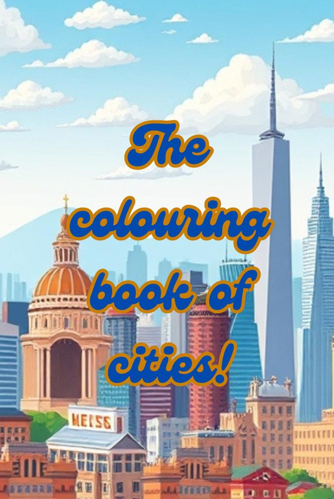 Printable Travel-themed Colouring Book for Kids – Explore Global Cities ...