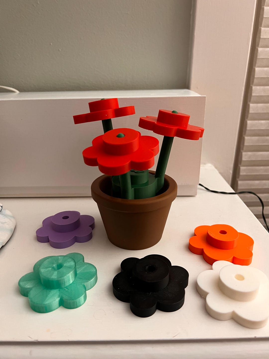 Giant Building Block Flowers, Life-size Brick Blooms - Etsy