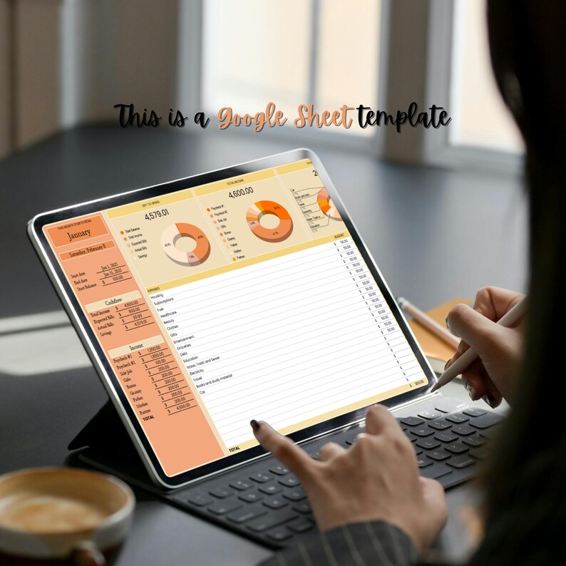 2026 Budget Planner Google Sheets | Income & Expense Tracker (digital ...