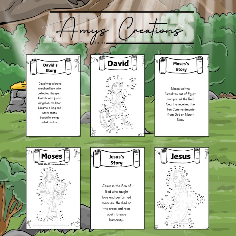 Dot to Dot, Printable Bible Stories Kids, Bible Dot to Dot Page Kids ...