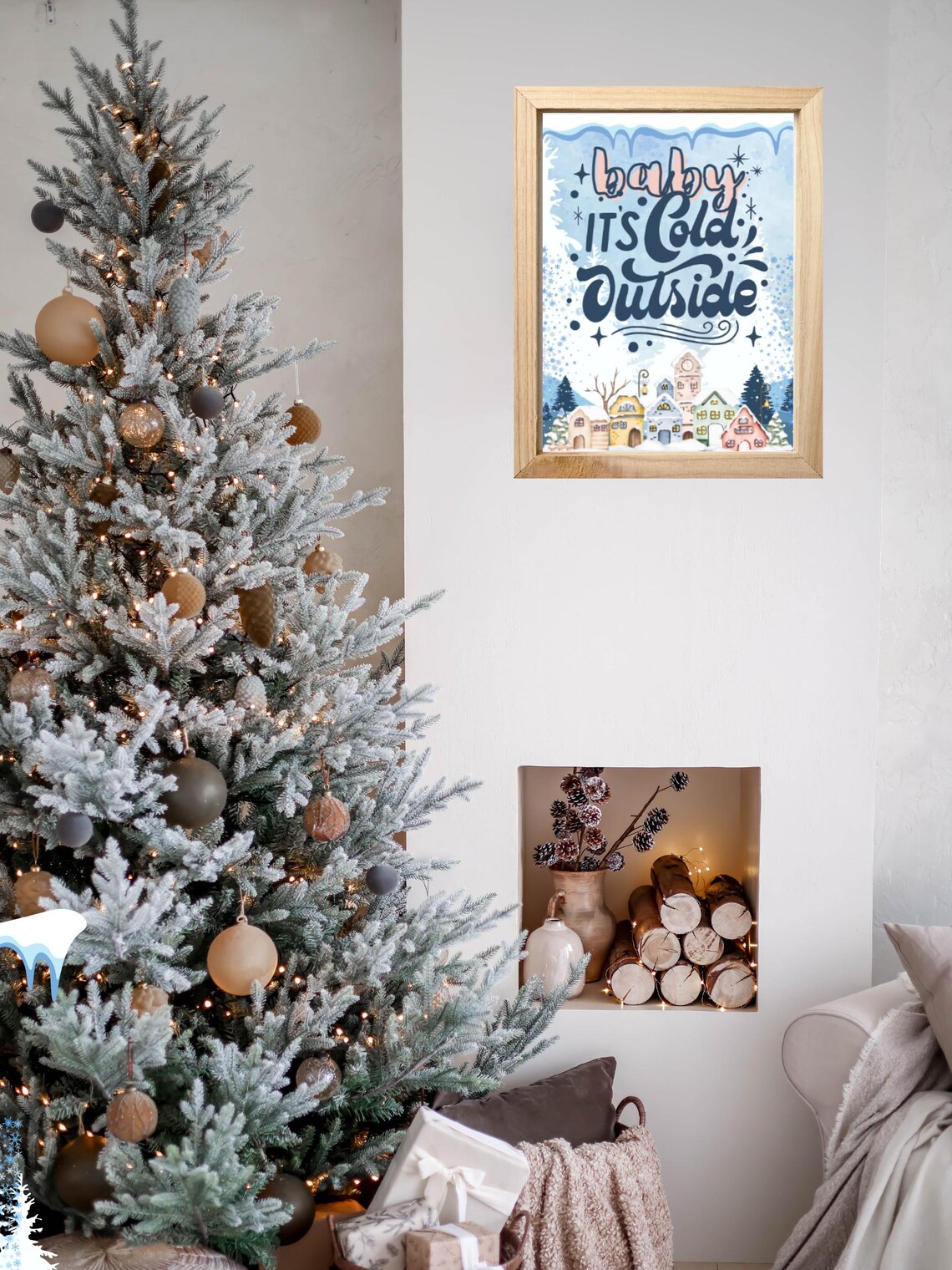 Baby It's Cold Outside Art {digital Download} - Etsy