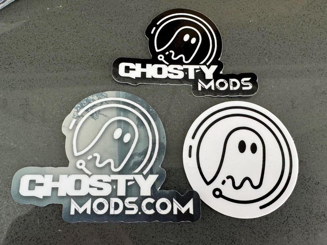 Ghosty Mods Sticker Pack - Etsy