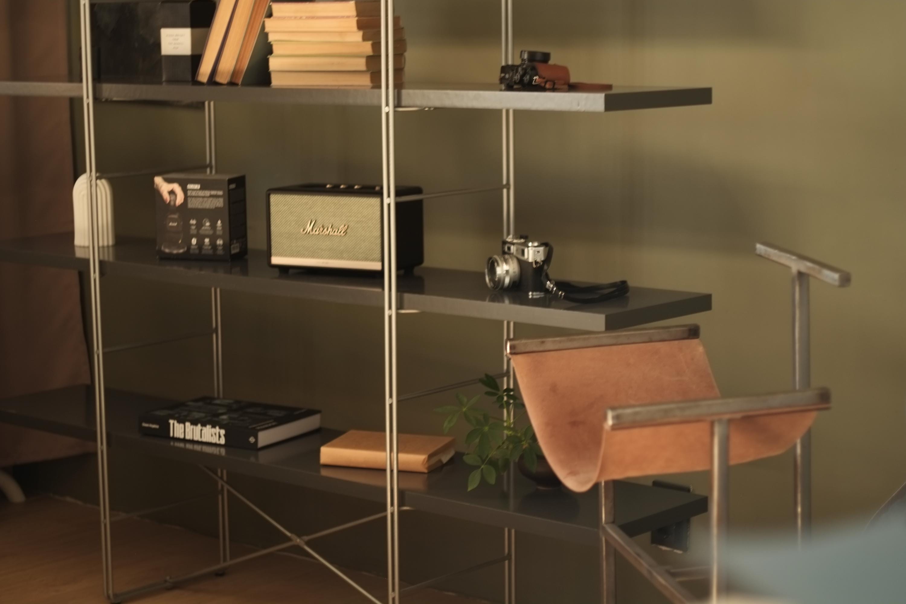 Enetri Shelf System Designed by Neils Gammelgaard for IKEA / Grey ...