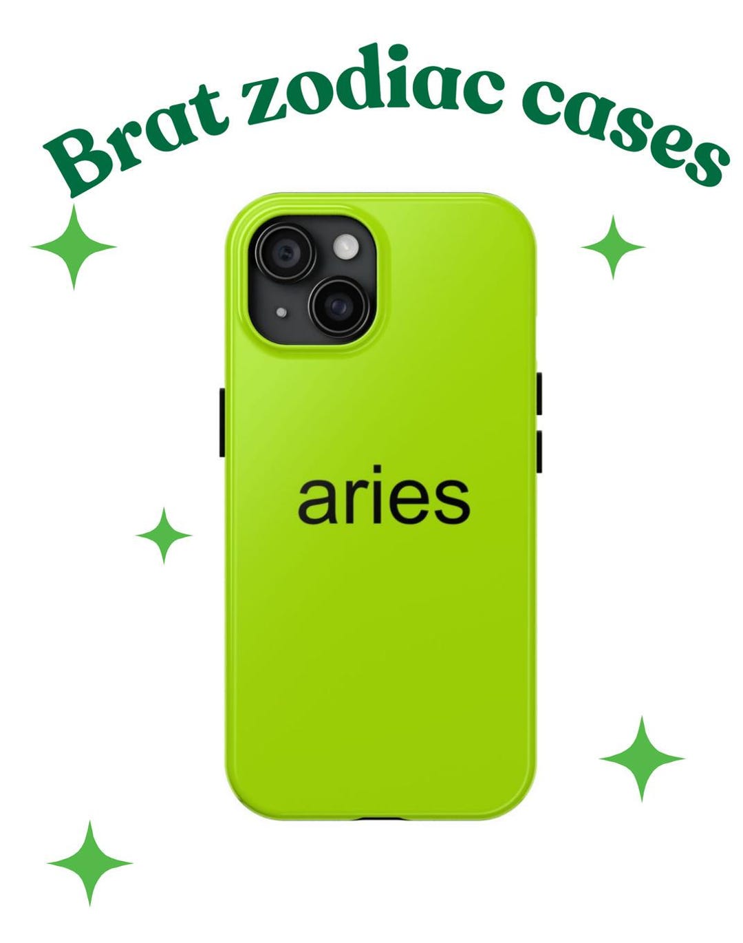 BRAT CHARLI XCX Zodiac Phone Cases - Etsy