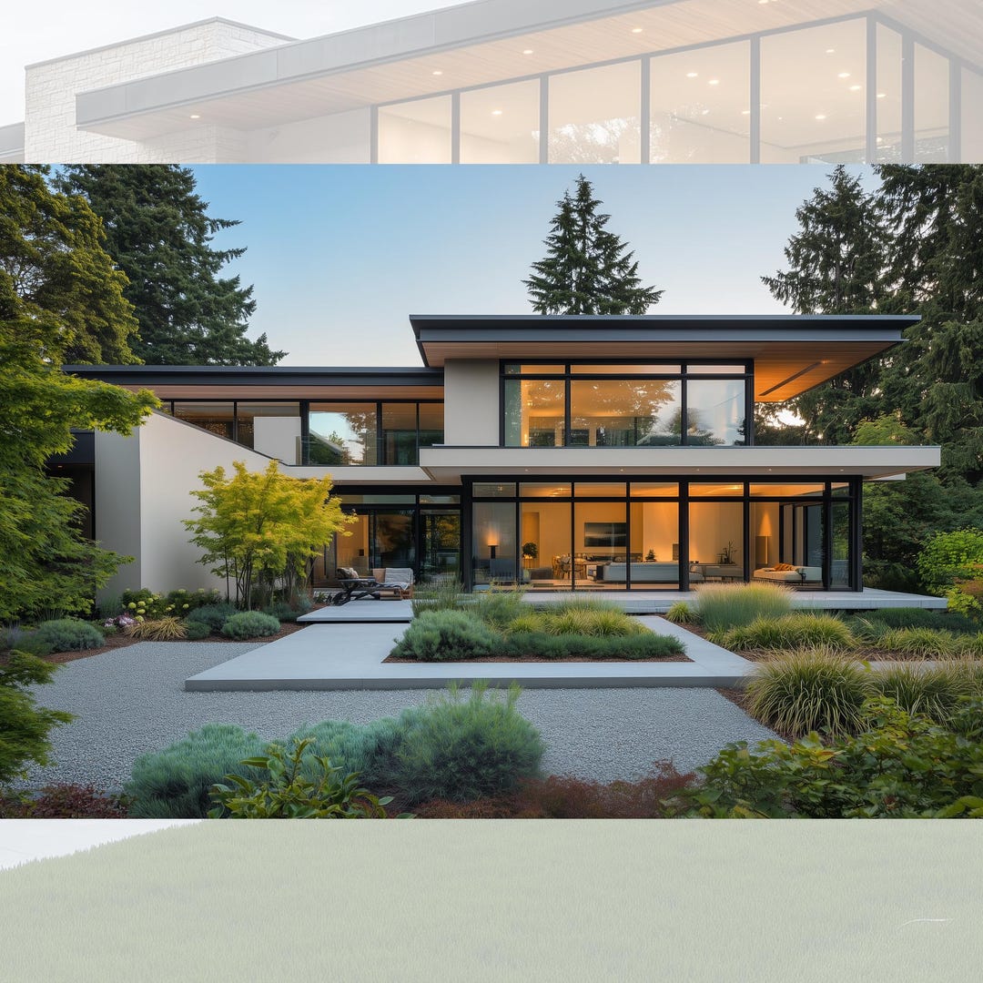 Modern Exterior Design | Residential and Commercial | Custom 3D Model ...