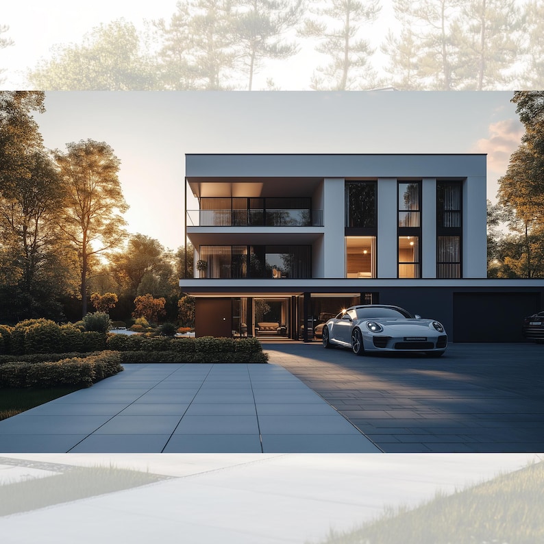 Modern Exterior Design & 3D Visualization | Custom Residential and ...