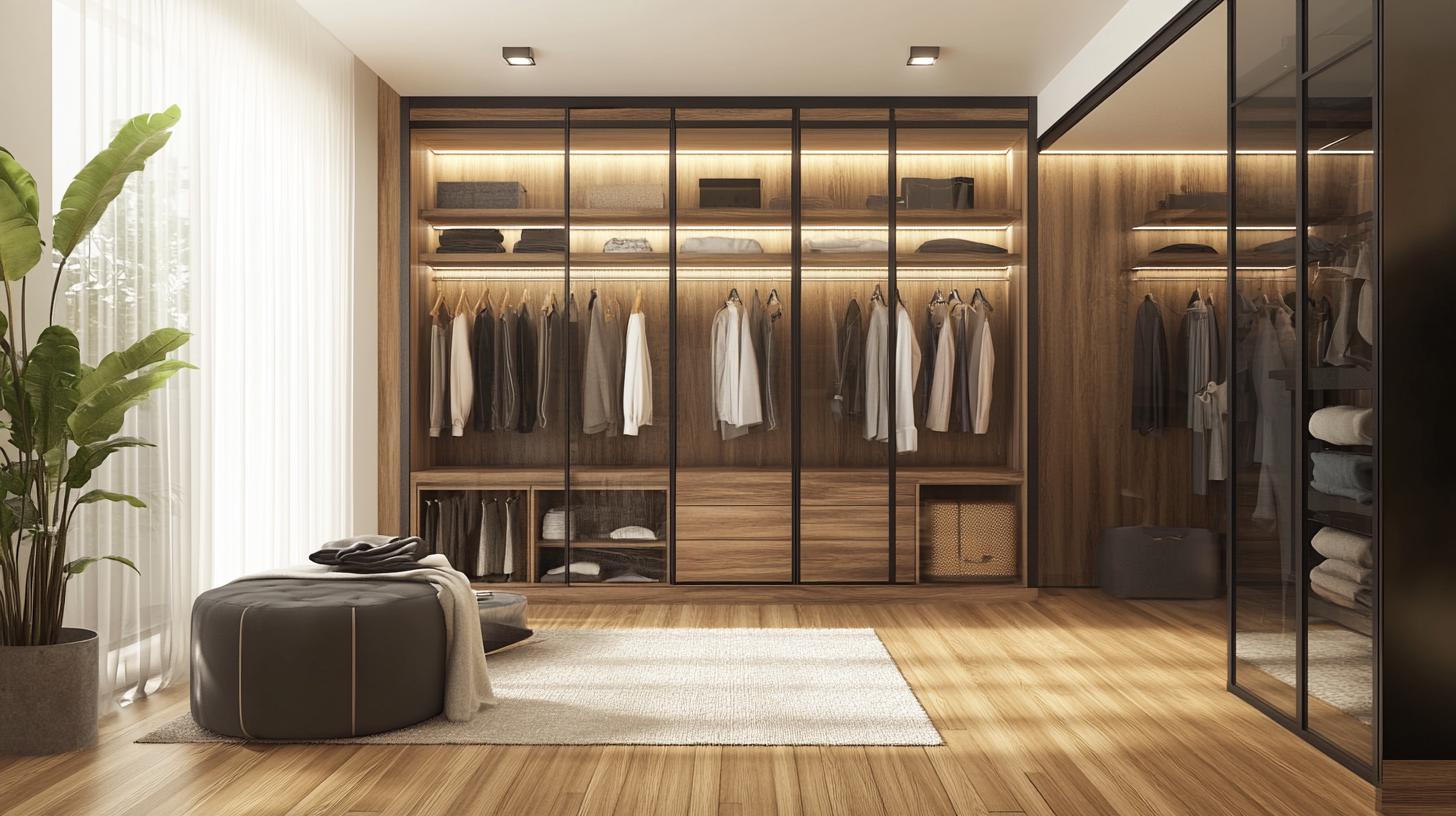 Walkin Closet Interior Design, Realistic Visualization Rendering ...