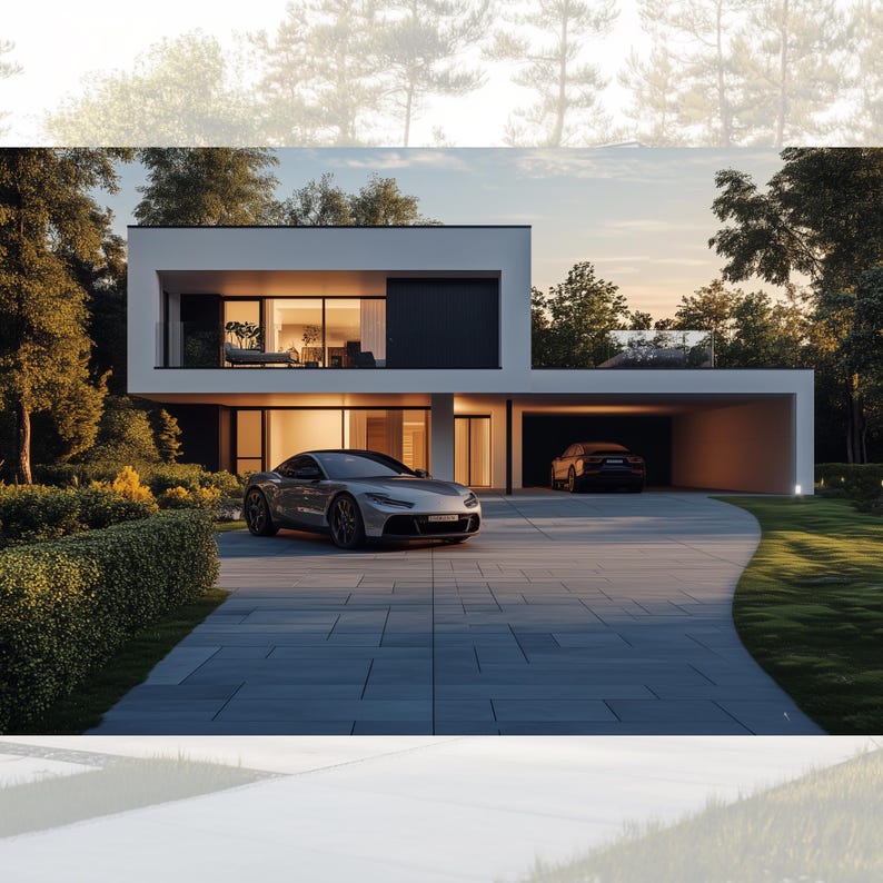 Modern Exterior Design & 3D Visualization | Custom Residential and ...