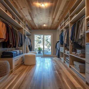 Walkin Closet Interior Design, Realistic Visualization Rendering ...