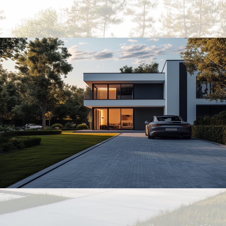 Modern Exterior Design & 3D Visualization | Custom Residential and ...